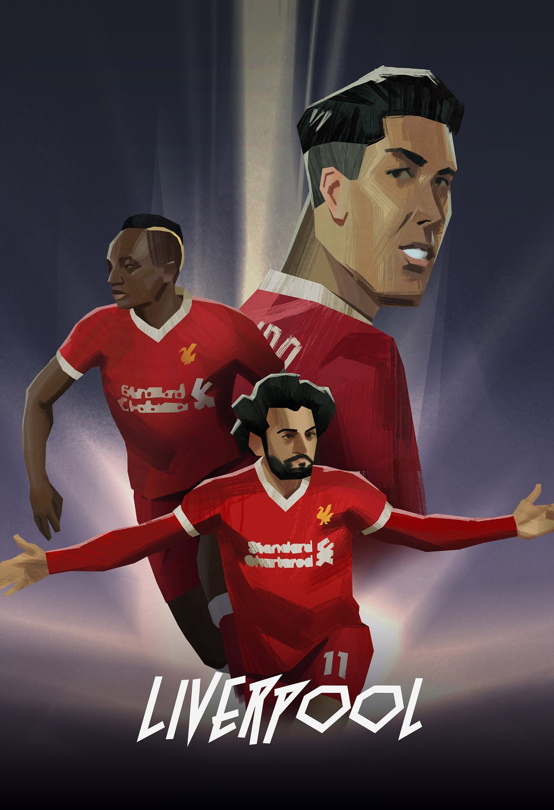 Liverpool - Football Movie Poster - Etsy