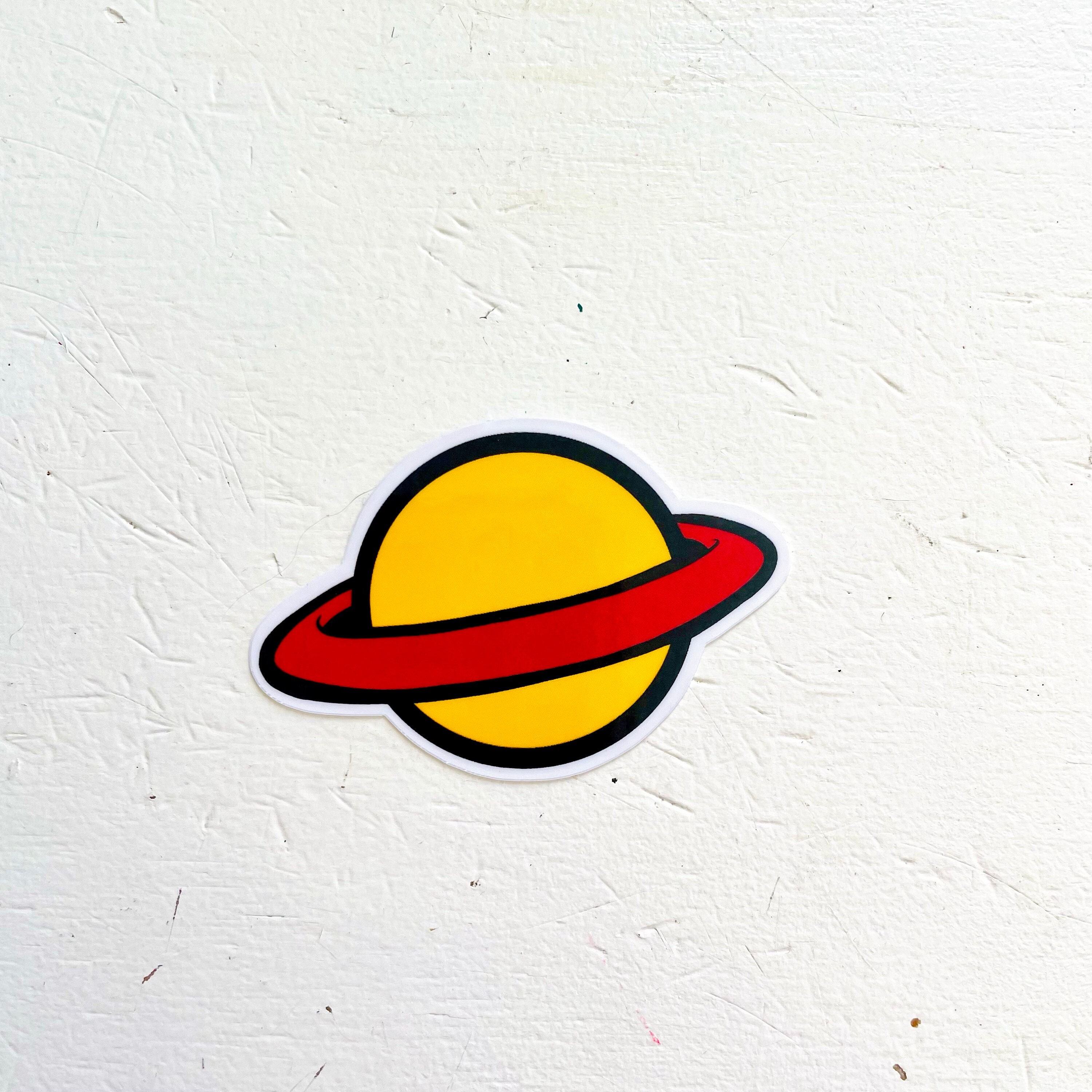 Chuck Finster Saturn Sticker - Rugrats 90's Cartoon - Etsy