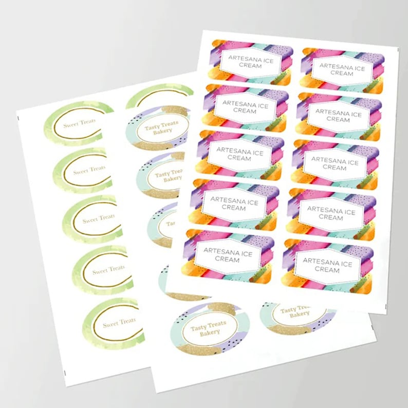Custom Stickers, Personalized Waterproof Labels, Die-cut Round Stickers ...