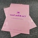 Custom Pink Printed Plastic Bags, Custom Retail Packaging, Custom Poly ...