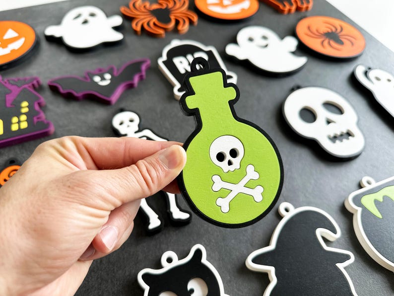 Halloween SVG Bundle - Set of 20, Layered Laser Cut Files, SVG DXF ...