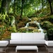 Forest Stream Waterfalls Wall Mural Nature Landscape Photo | Etsy
