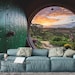 Wall Murals Hobbit House Mural Wallpaper Print Peel and Stick Hobbit ...