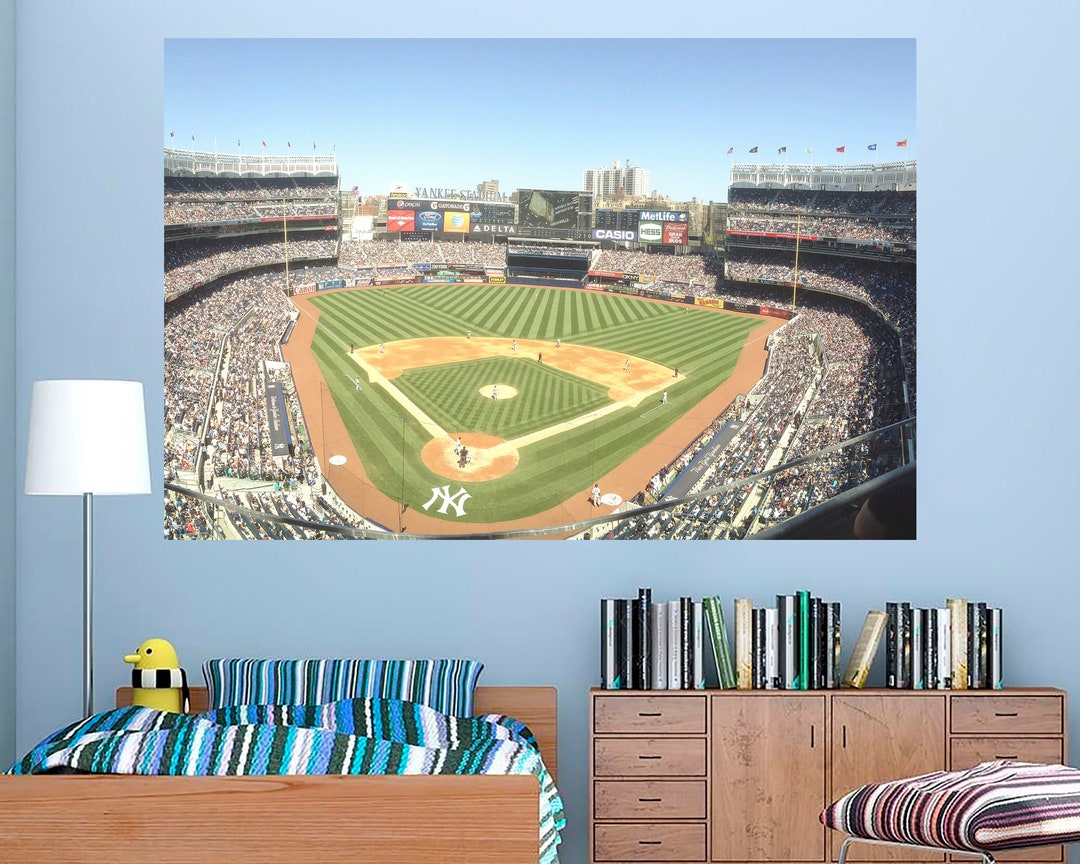 Yankee Stadium Decal Baseball Stadium Yankee Stadium Print - Etsy