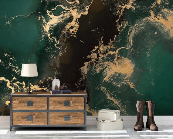 Wallpaper Pattern Modern Brown