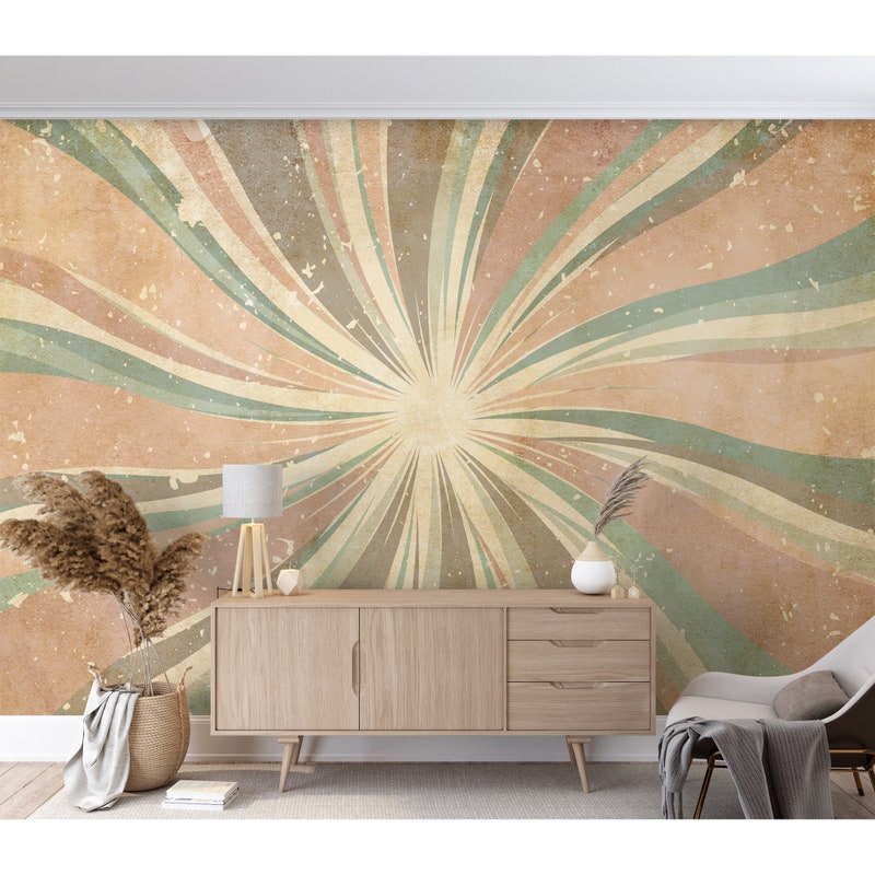 Sun Wall Mural - Etsy