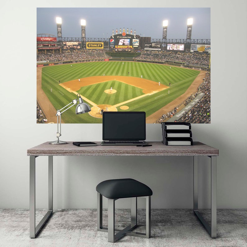 Cellular Field Decal Baseball Stadium Cellular Field Print | Etsy