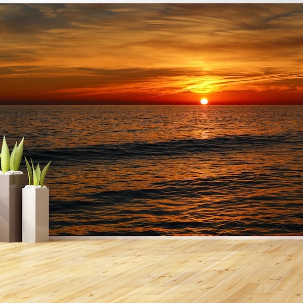 Sunset Wall Mural - Etsy