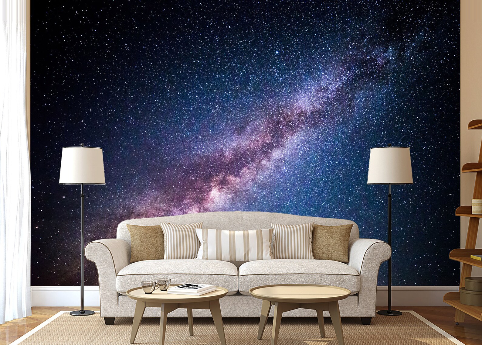 Space Galaxy Stars Milky Way Planets Wall Murals Printable - Etsy