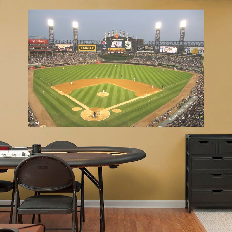 Cellular Field Decal Baseball Stadium Cellular Field Print | Etsy