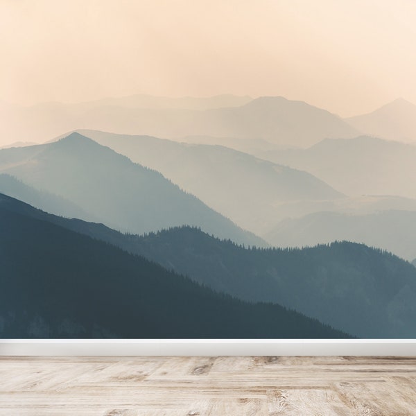 Mural Wallpaper Landscape - Etsy