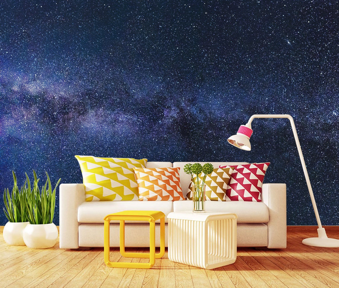 Space Galaxy Stars Milky Way Planets Wall Murals Printable - Etsy