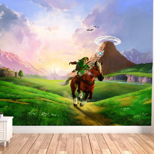 Princess Zelda Wall Vinyl Decal Legend of Zelda Wall Sticker | Etsy
