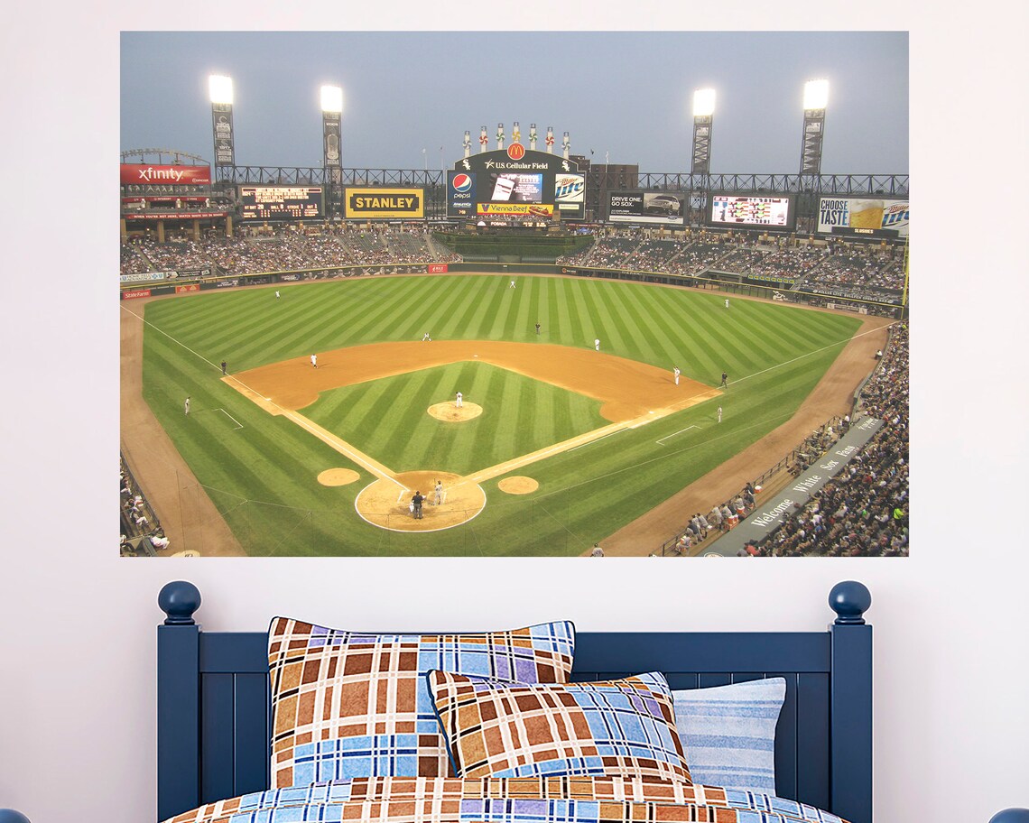 Cellular Field Decal Baseball Stadium Cellular Field Print | Etsy