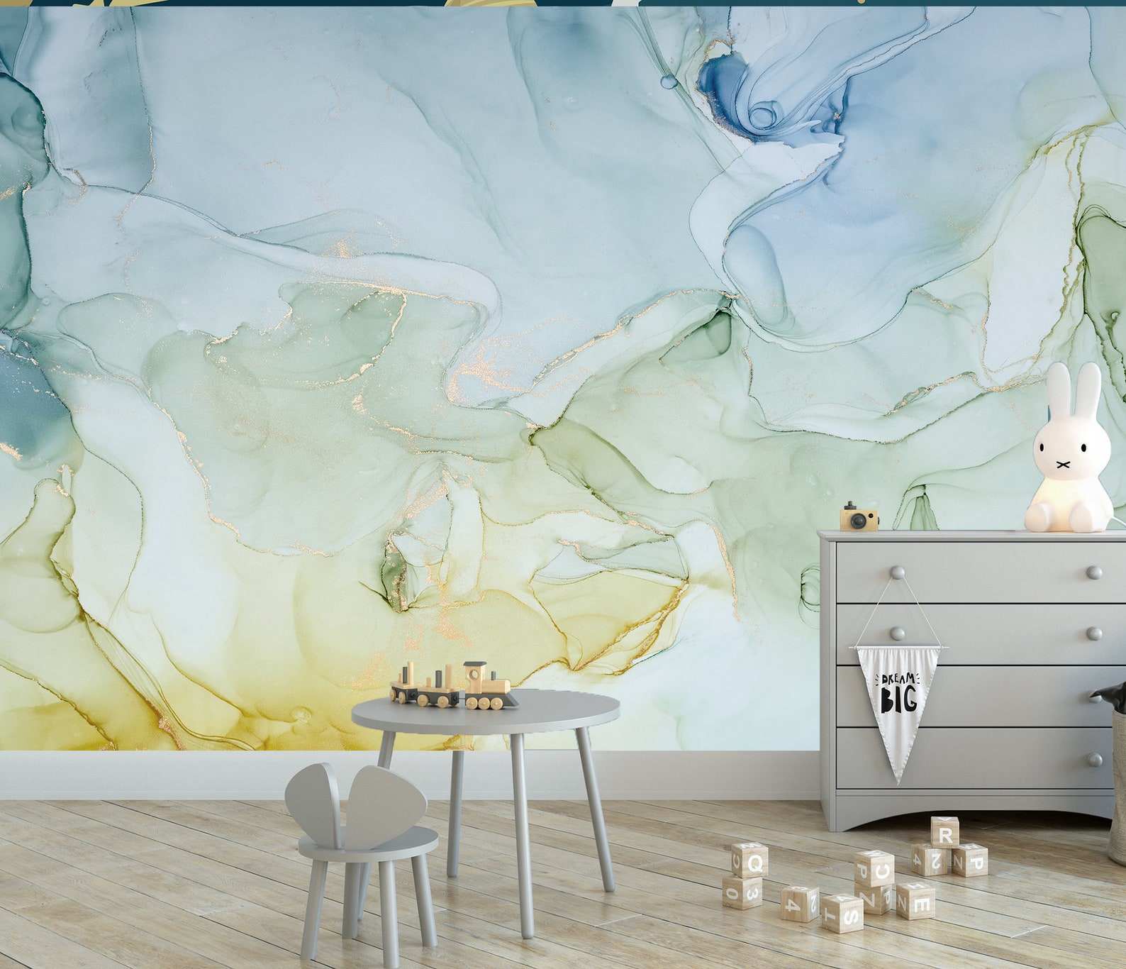 Beautiful Marble Abstract Wall Mural Peel and Stick Vinyl | Etsy