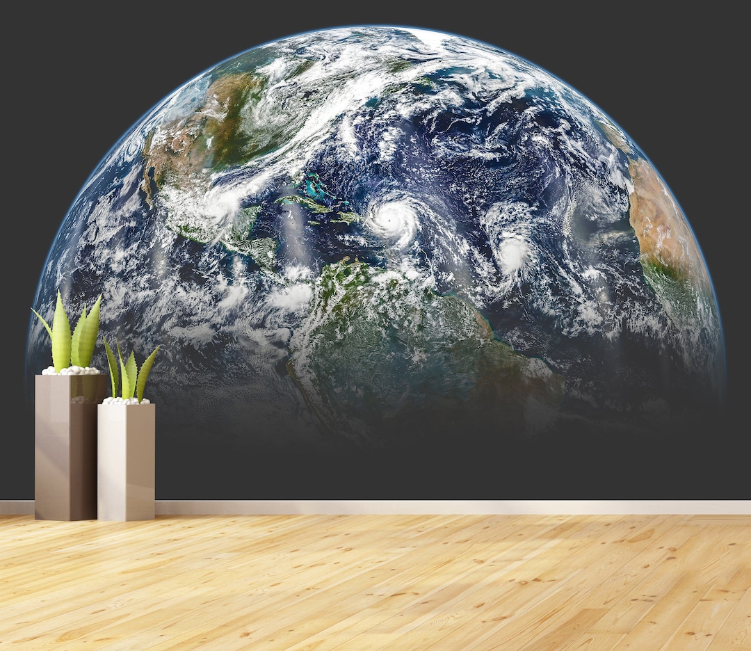 Our Planet Earth Wallpaper Space Wall Decor Bedroom Wall Mural ...