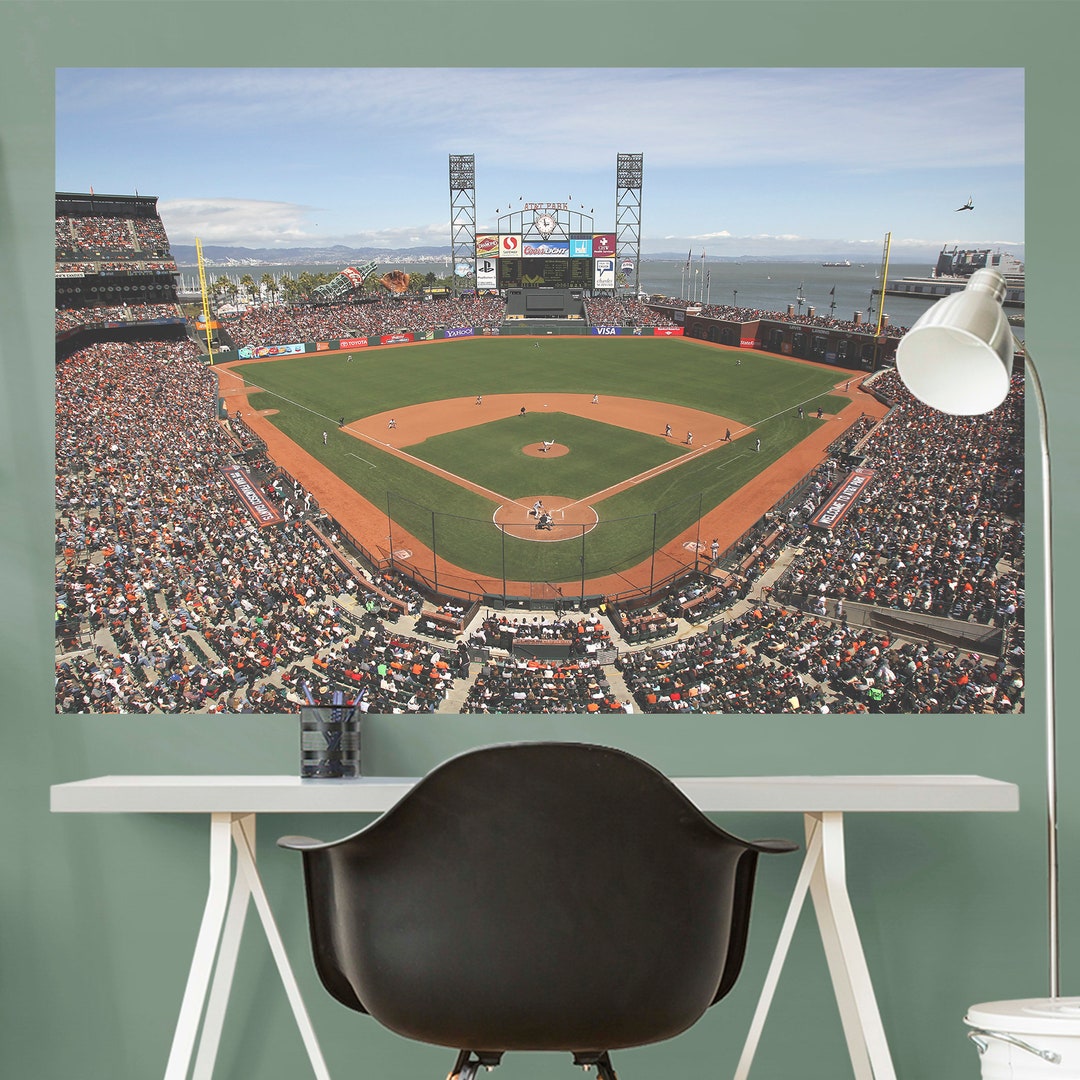 AT&T Park Wall Decal Baseball Park Print Stadium Decor Baseball Park ...