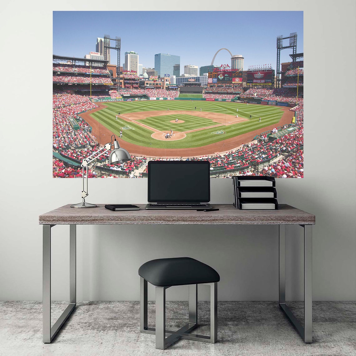 Busch Stadium Wall Decal St Louis Ballpark Saint-louis Stadium | Etsy