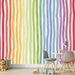 Vertical Stripes of Rainbow Color Wall Mural Kids Wallpaper Peel and ...
