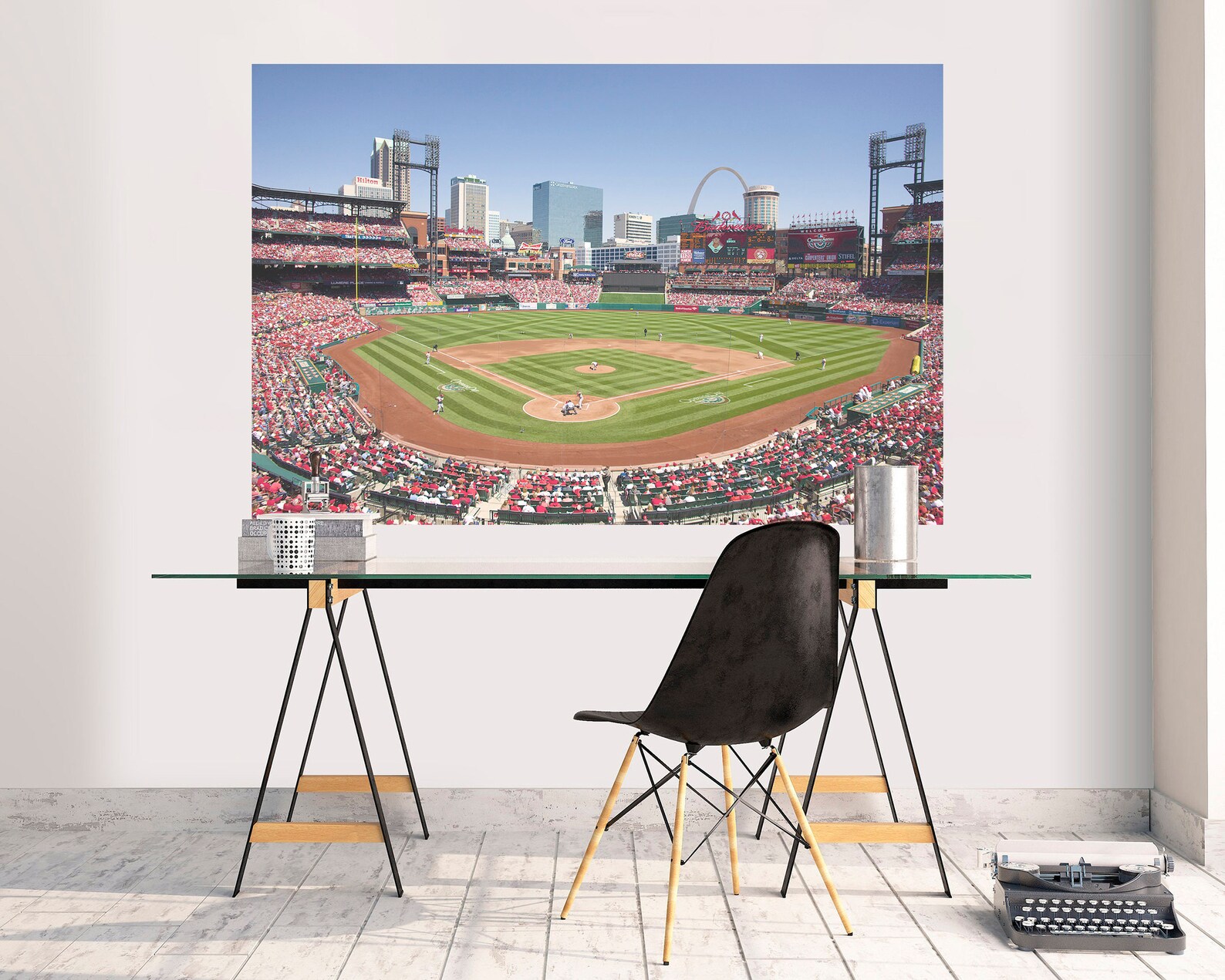 Busch Stadium Wall Decal St Louis Ballpark Saint-louis Stadium | Etsy
