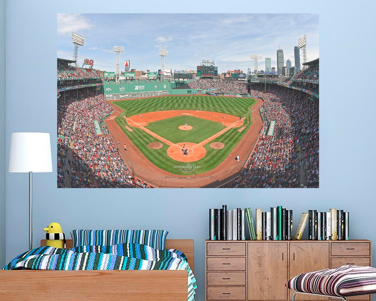 Fenway Park Decal Baseball Stadium Fenway Park Print Vinyl | Etsy