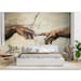 Michelangelo Finger of God Wallpaper Antique Wall Mural Peel and Stick ...