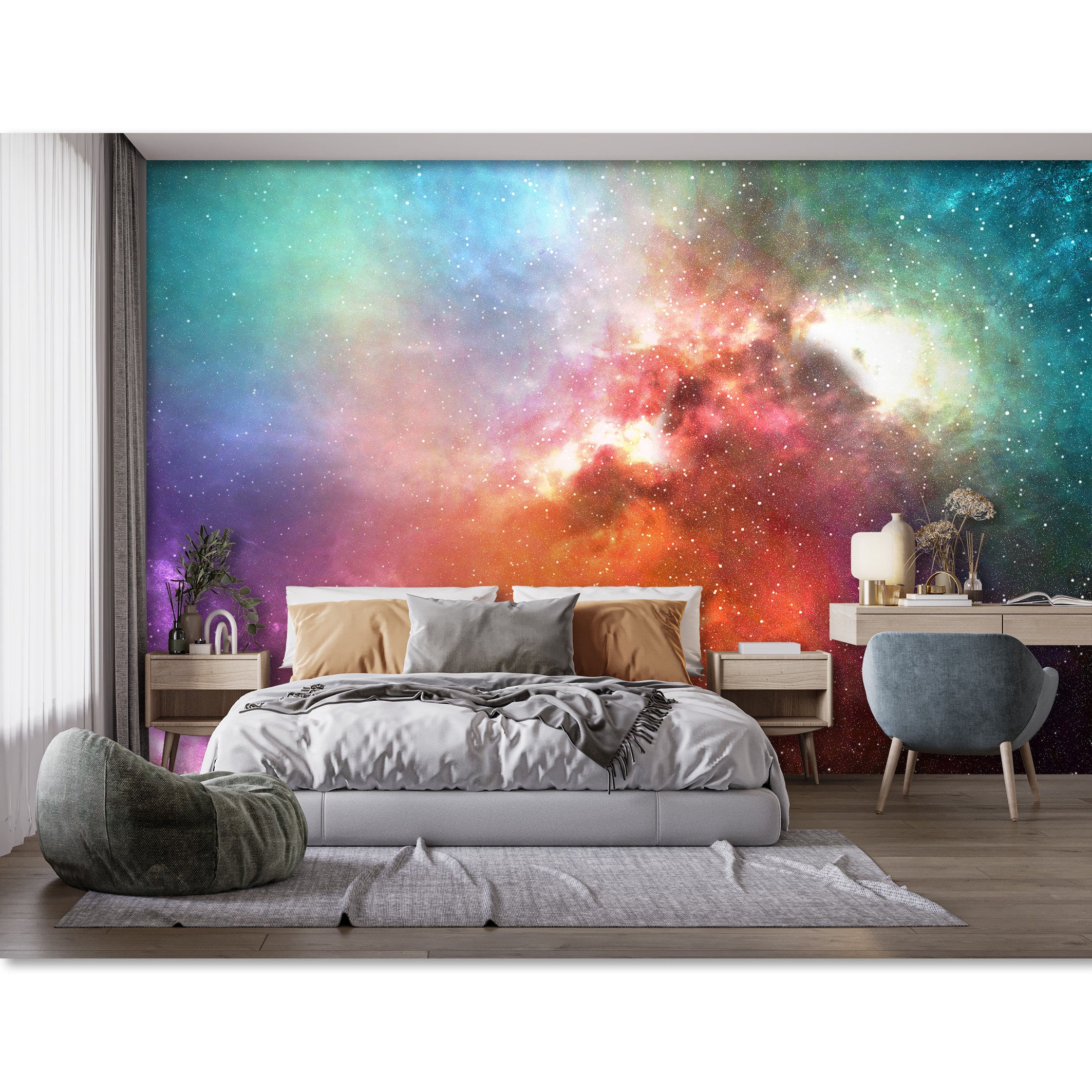 Nebula Bedroom Ideas