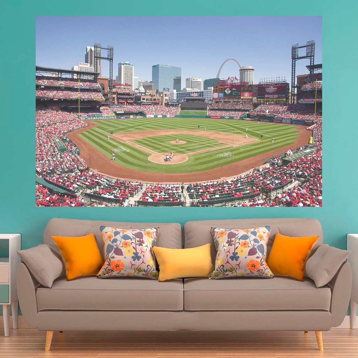 Busch Stadium Wall Decal St Louis Ballpark Saint-louis Stadium | Etsy