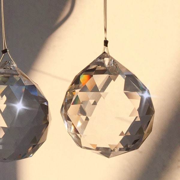 Hanging Crystals - Etsy