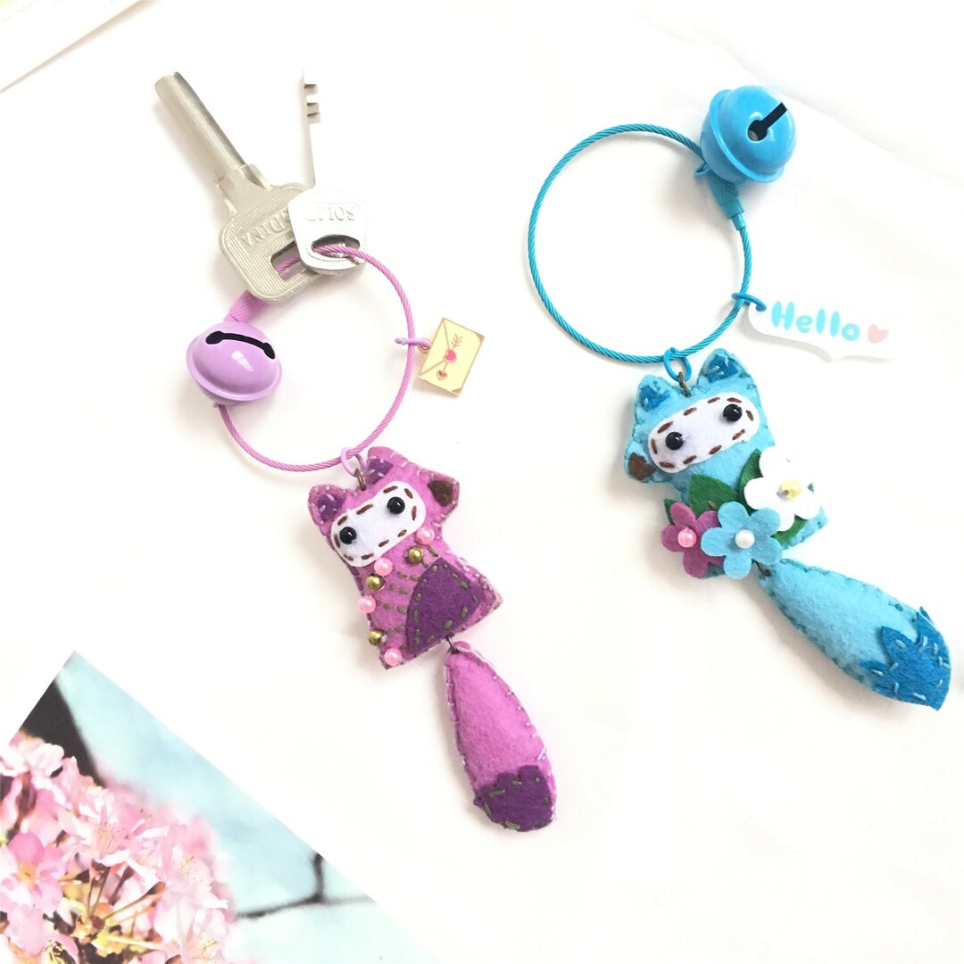 Couples Keychain Set - Cute Keychain Couple - Cute Car Keychain Set ...