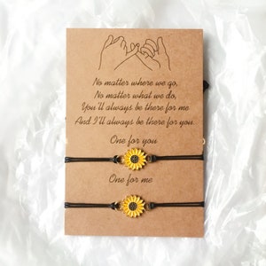 Sunflower Bracelet Etsy