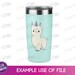 Llamacorn SVG File - Llama Unicorn Clipart for Crafts, Stickers and ...