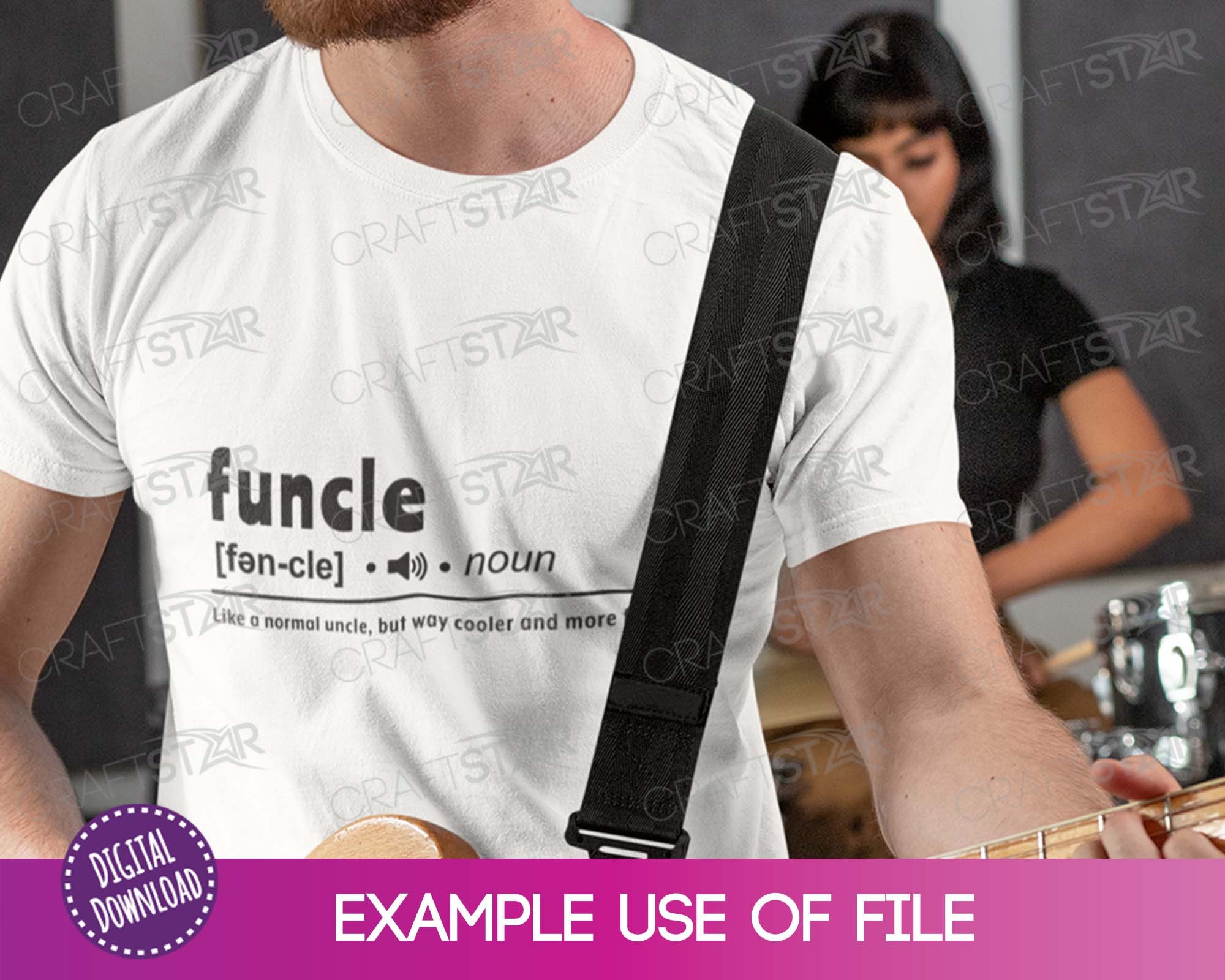 Funcle Definition Digital Download Funcle SVG File Funcle Clipart ...