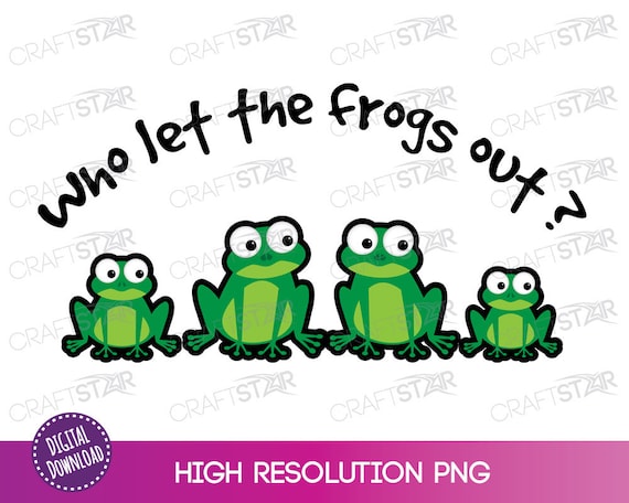 Frog Family Clip Art