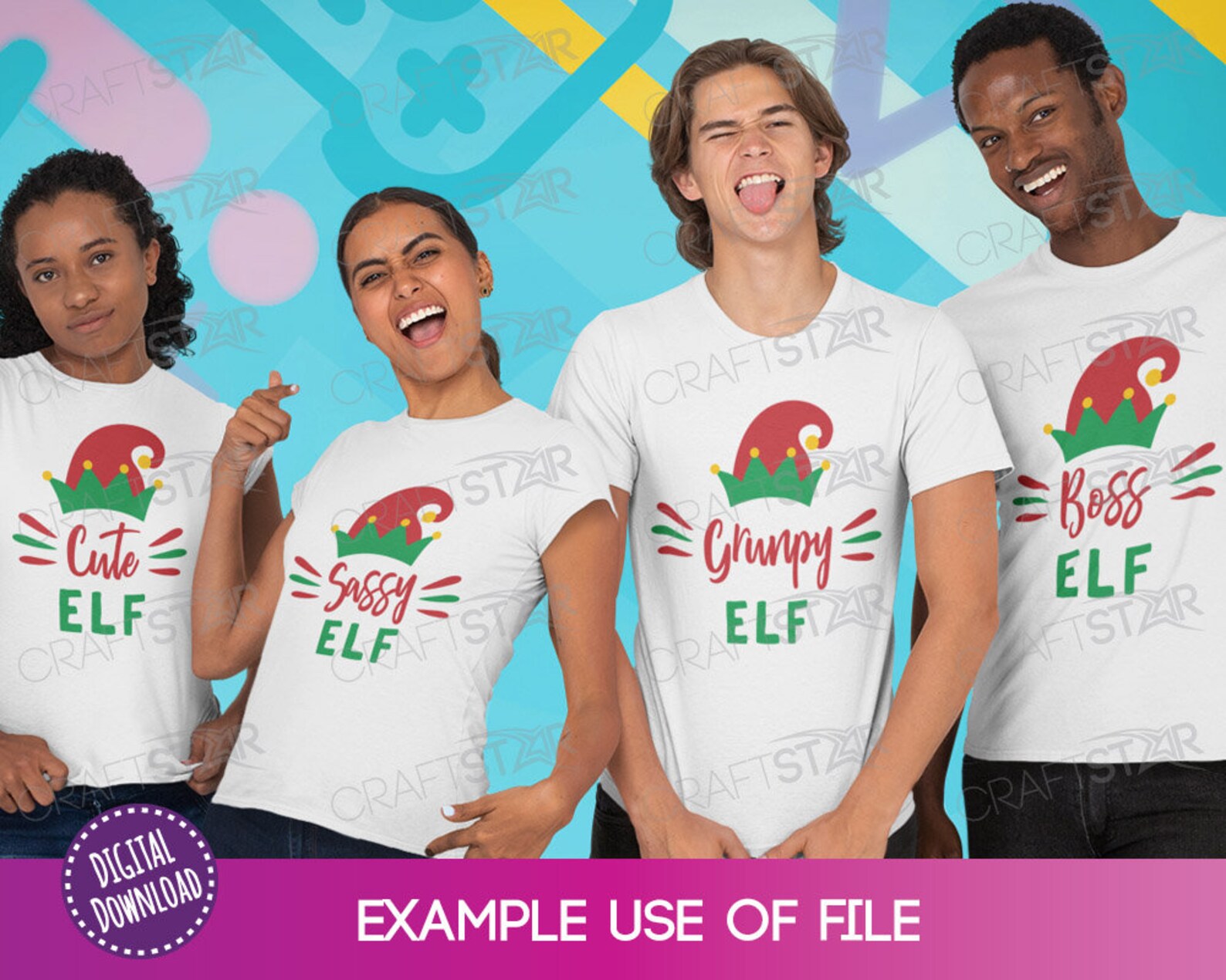 ELF Svg Bundle for Cricut or Silhouette Sassy Cute Loud - Etsy