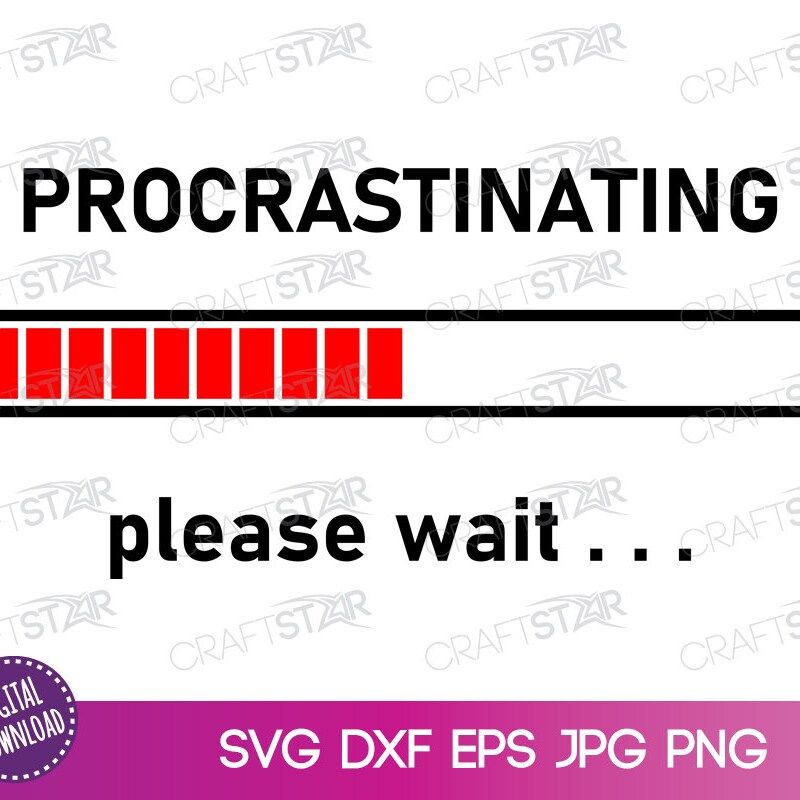 Procrastination - Etsy