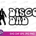 Disco Dad Father's Day SVG Digital Download Dad Dancing - Etsy