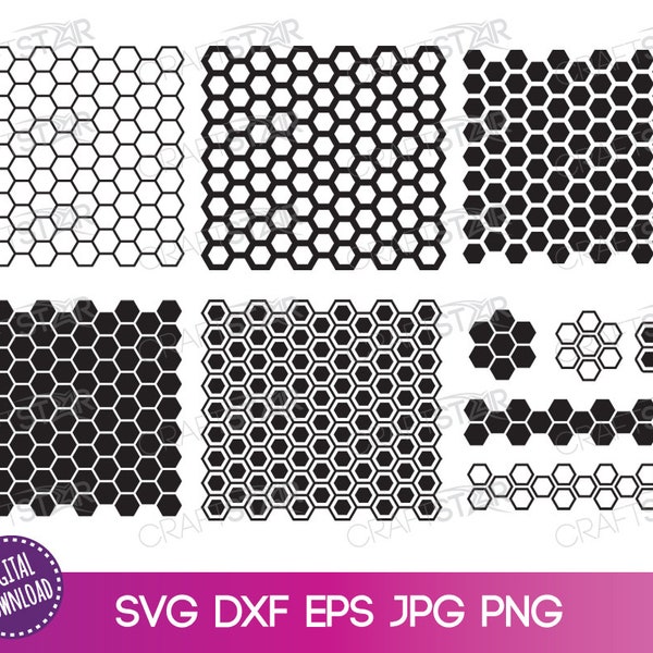 Honeycomb Svg - Etsy