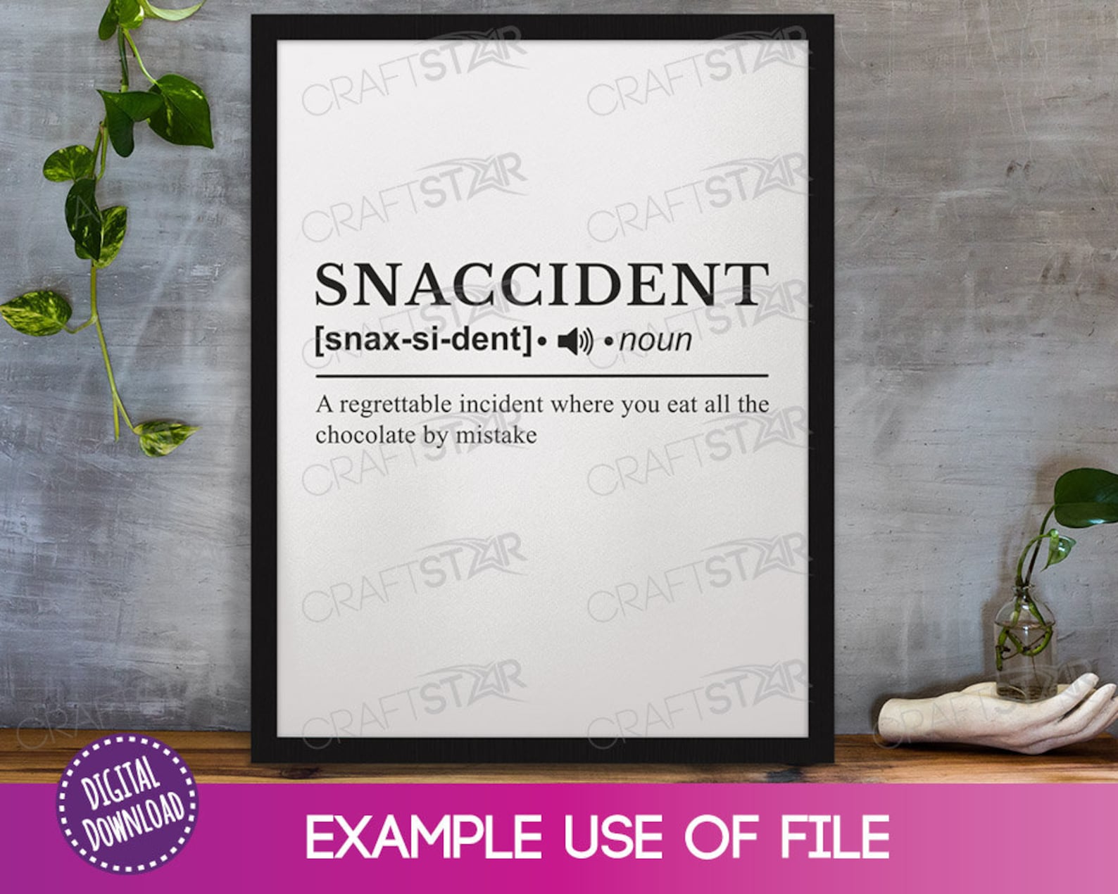 Snaccident Definition Digital Download Snaccident SVG File Snaccident ...