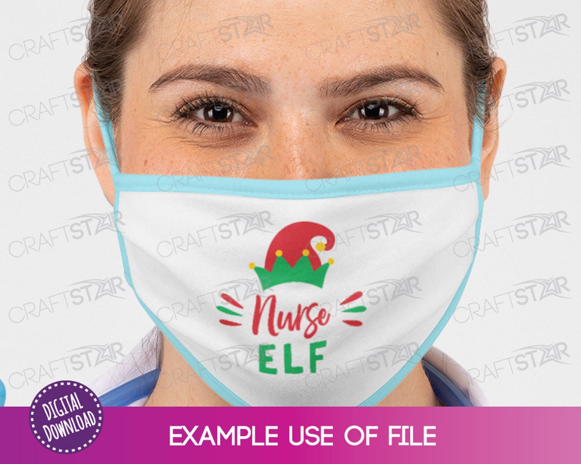 Nurse Elf Files for Cricut or Silhouette Nurse ELF Christmas - Etsy UK