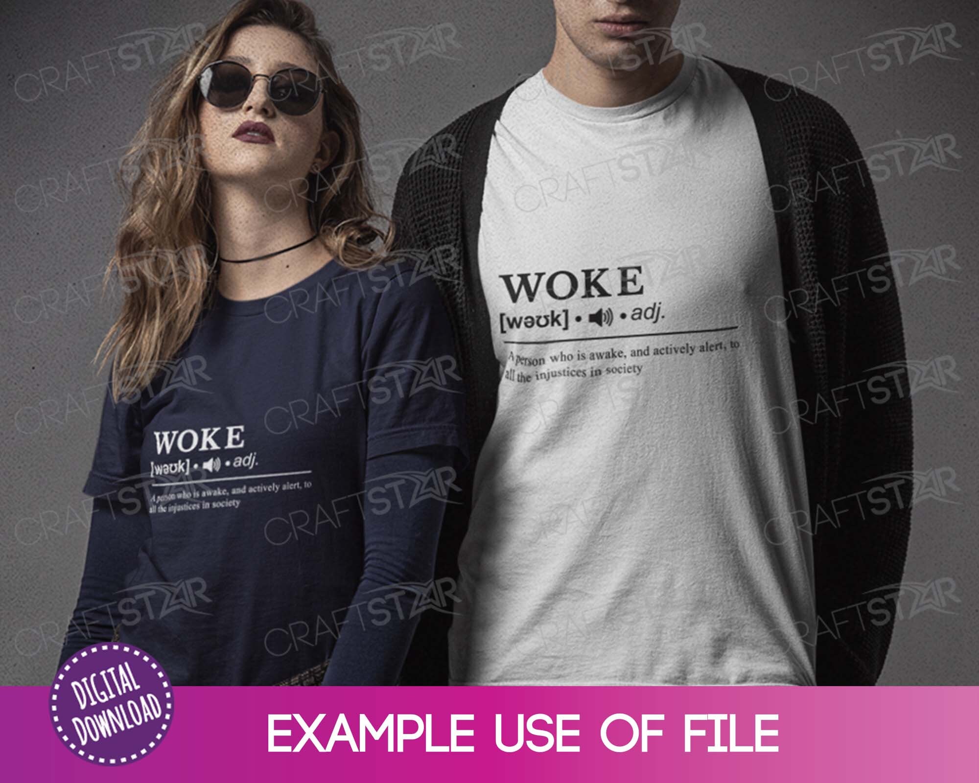 Woke Definition Digital Download - Woke SVG File - Woke Clipart ...