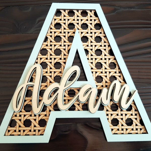 Monogram Plaque - Etsy