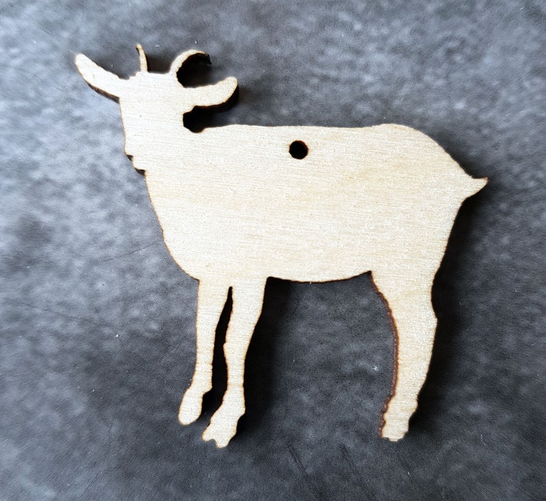 Wooden Animal Shapes Farm Cut Outs Wood Crafts Decoration DIY | Etsy