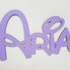 Personalized Wooden Name Sign Kids Bedroom Nursery Door Plaque Child ...
