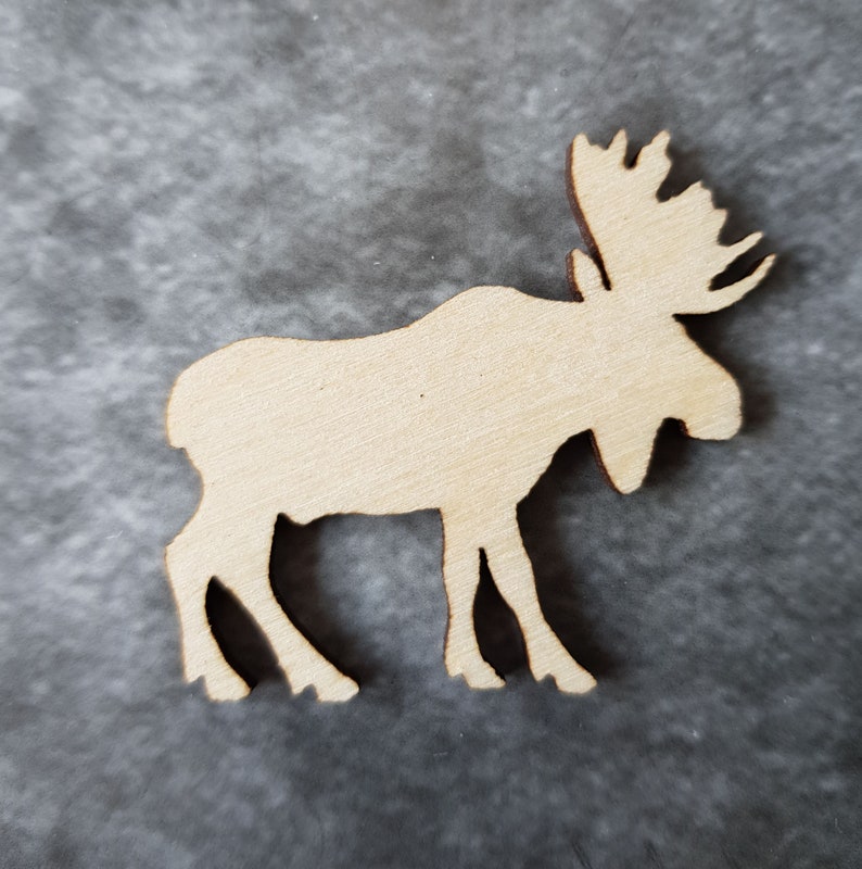 Wooden Animal Shapes Woodland Cut Outs Wood Crafts Decoration - Etsy