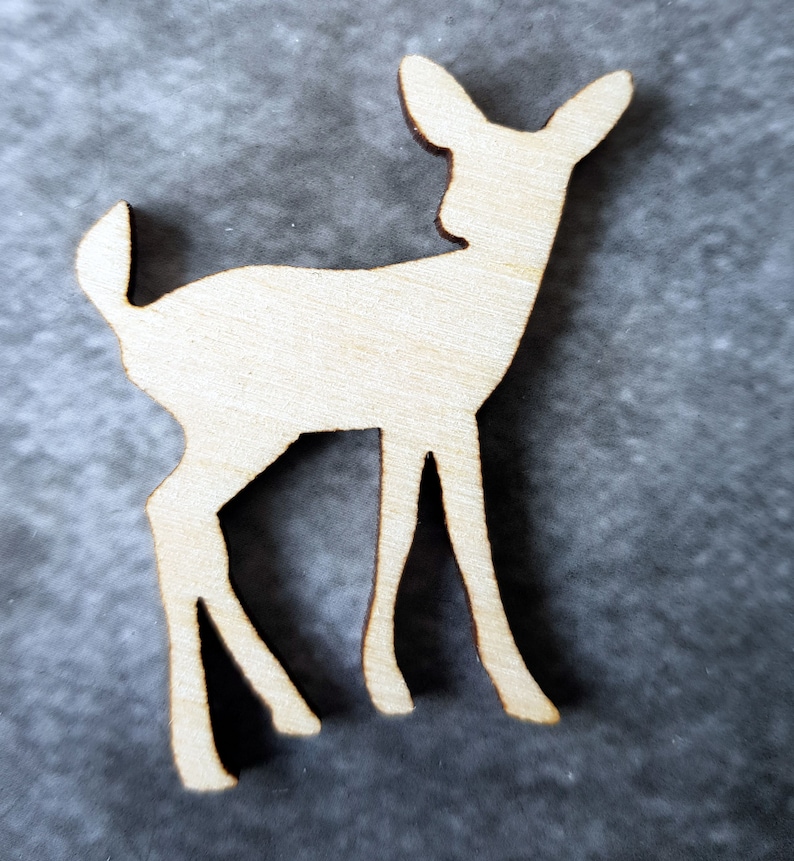 Wooden Animal Shapes Woodland Cut Outs Wood Crafts Decoration - Etsy