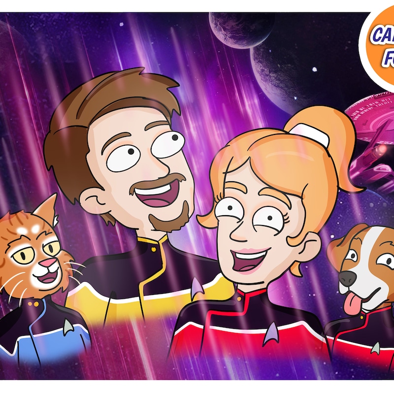 Custom Trek Drawing - Etsy