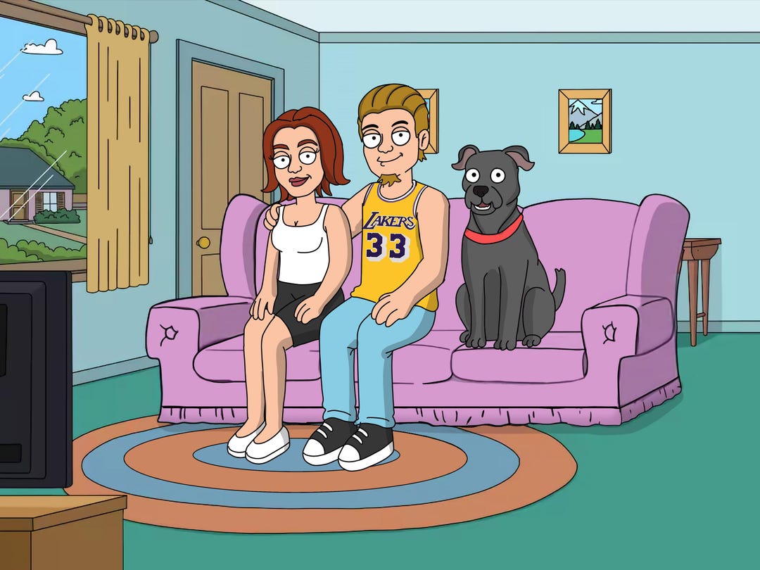Family Guy Portrait, Cartoon Style, Personalized Family Gift, Family ...