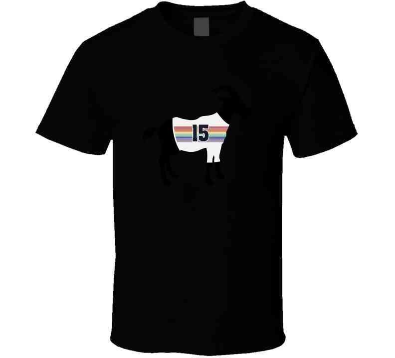 Nikola Jokic Goat Cool Denver Basketball Fan T Shirt - Etsy