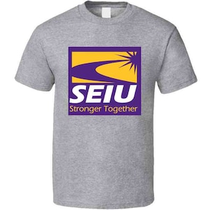 Seiu Stronger Together Tee International Union T Shirt - Etsy